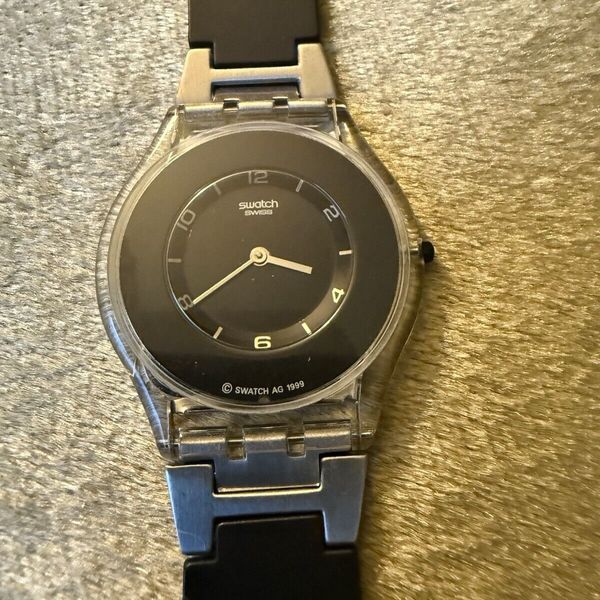 Vintage Swatch Skin AG1999 Ultra Thin - Great Looking/Runs Well - New ...