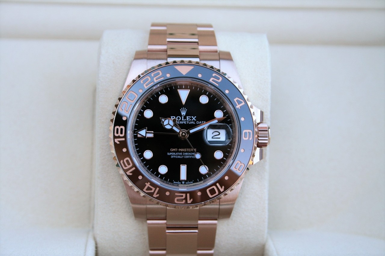 FS: Rolex 126715CHNR GMT Master II Rootbeer Rose Gold | WatchCharts