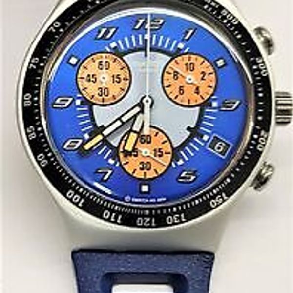 SWATCH IRONY CHRONO 2004 - YCS4036 - Daze | WatchCharts Marketplace
