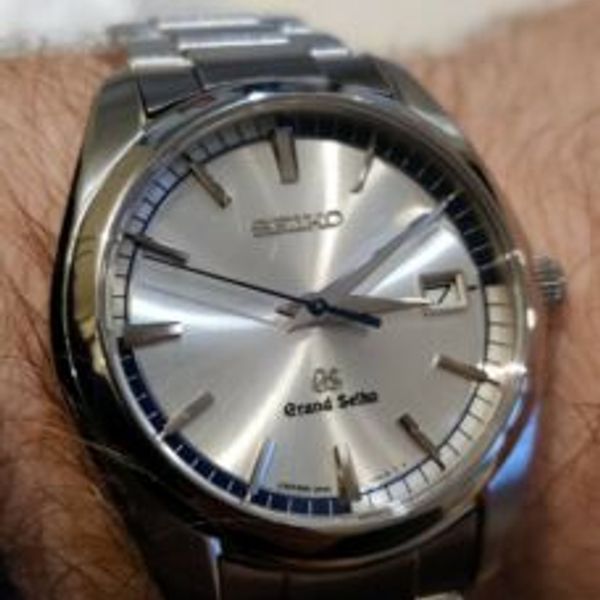 Grand Seiko high accuracy quartz 9F sbgx071 luxury sports watch silver ...