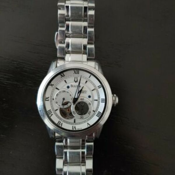 BULOVA 96A118 AUTOMATIC WATCH PRE OWNED. NO DEFECTS Comes with Bulova Box | WatchCharts Marketplace