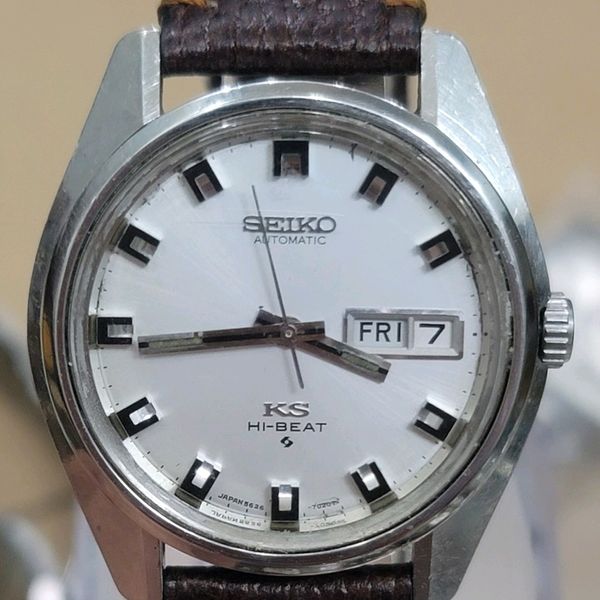 VINTAGE KING SEIKO KS 5626 HI BEAT 28800BPH AUTOMATIC 25J SS MENS WATCH | WatchCharts Marketplace
