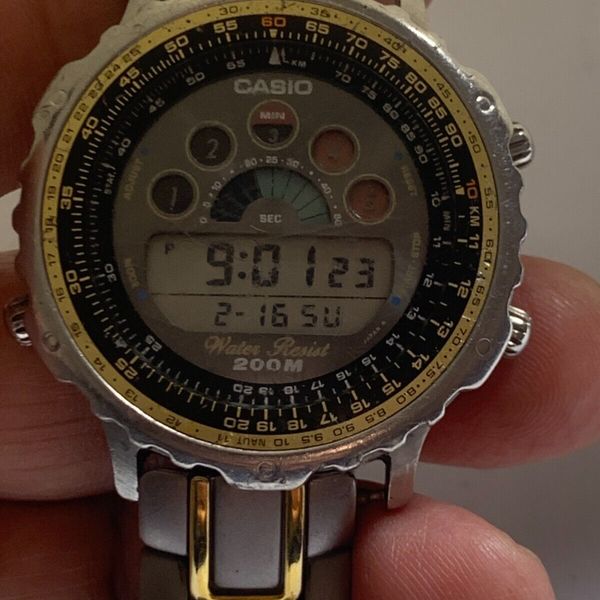 CASIO 934 DW-7000 VINTAGE VERY RARE BAND TITANE | WatchCharts Marketplace