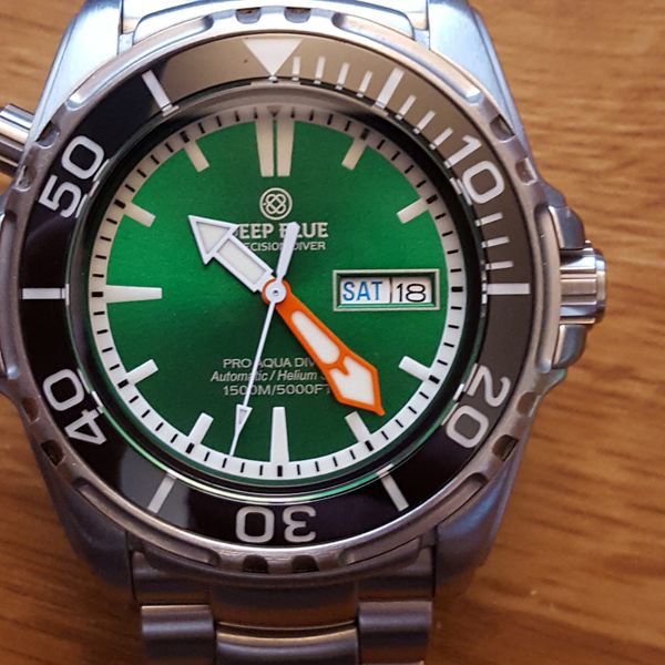 FS: Deep Blue Precision Diver Pro Aqua Diver 1500M | WatchCharts ...
