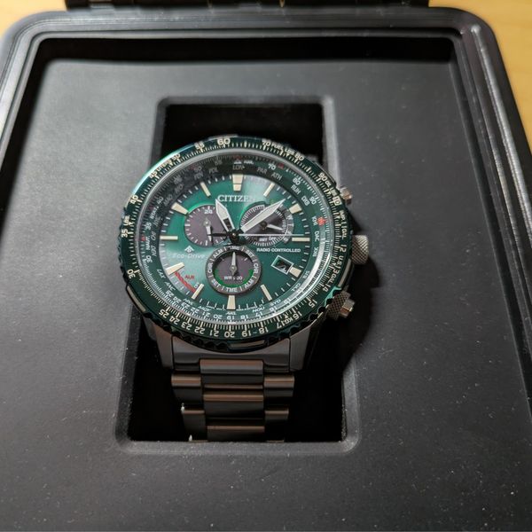 Orologio Cronografo Citizen Eco-Drive Pilot con Cronometraggio Atomico ...