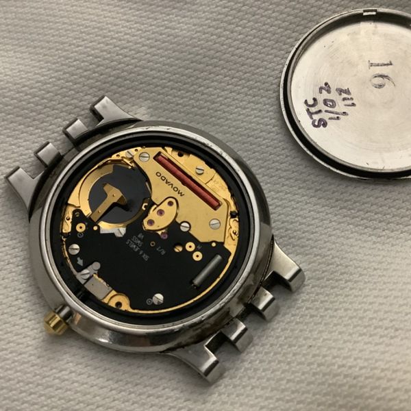 Vintage Movado Museum Swiss Quartz Watch Parts Repair | WatchCharts ...