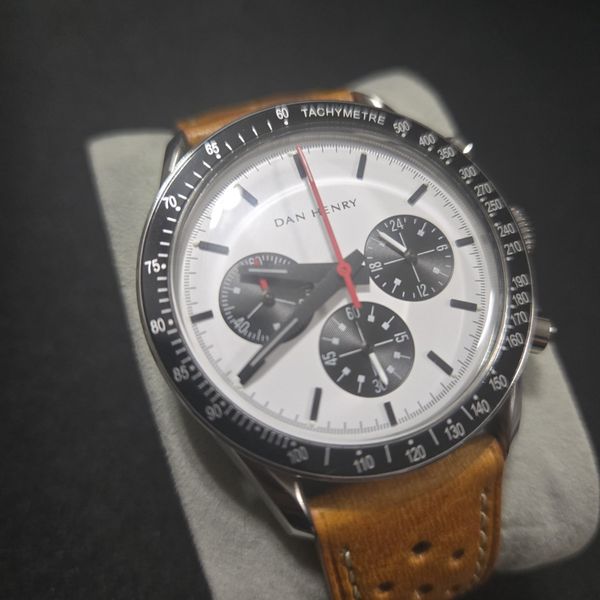 Dan Henry 1962 Racing Chronograph - Panda Dial | WatchCharts Marketplace