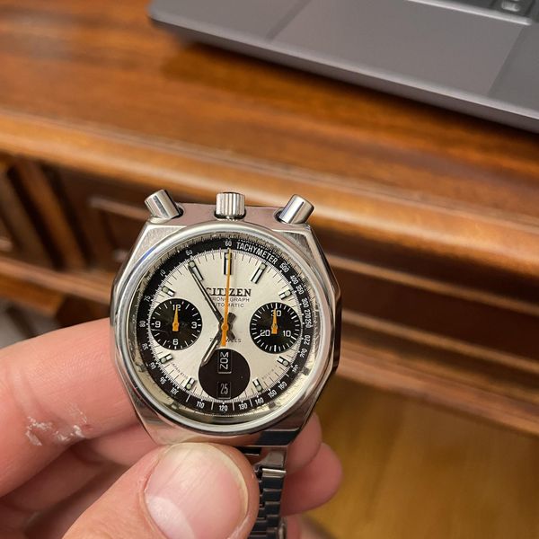 [WTS] Citizen Bullhead Octo Panda Automatic Flyback Chronograph - HAS ...