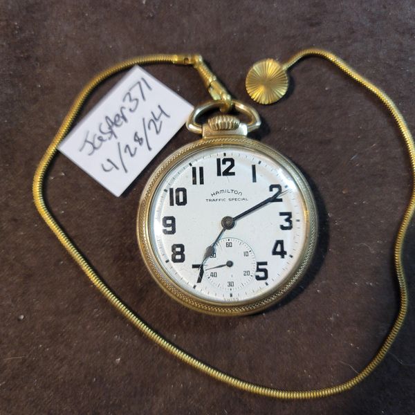 [WTS] Hamilton Traffic Special - Pocket Watch w/ Cortebert Movement ...