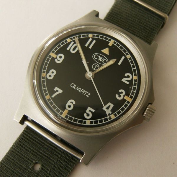 CWC G10 ROYAL NAVY ISSUE WATCH 1985 EXCELLENT CONDITION | WatchCharts ...