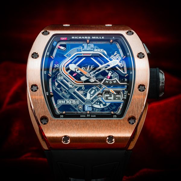 [WTS] 2024 Richard Mille RM30-01 Declutchable Rotor Rose Gold Skeleton ...