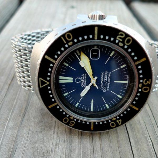 FSOT : Rare Vintage Type I OMEGA SEAMASTER 1000m .... | WatchCharts ...
