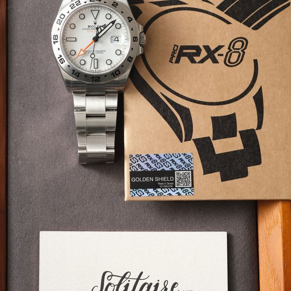 RX-8 Pro+ RX8 Protective Film For Client’s Rolex Explorer II Watch 216570 226570 | WatchCharts ...