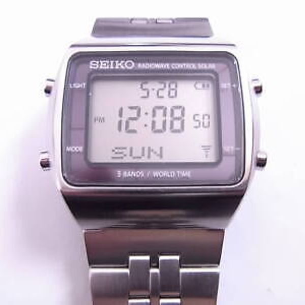 Seiko Radio Solar S760 Operation Digital World Time | WatchCharts