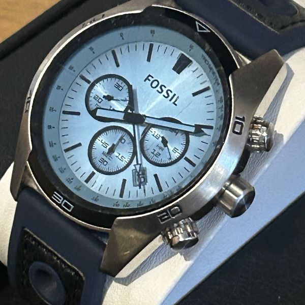 Mens Fossil Chronograph Watch 251704 CH2564. Working. Boxed ...