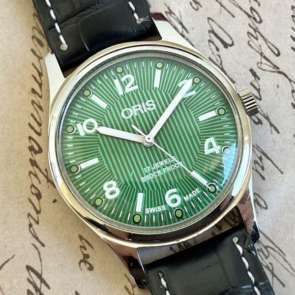 Oris Hand-Wind Mechanical 1980 Vintage Men's Watch 190 /Outlet product ...