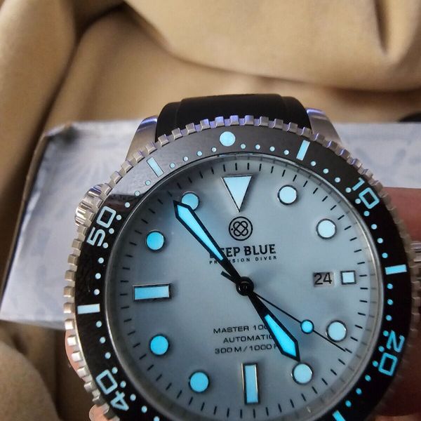 deep blue diver watch automatic | WatchCharts Marketplace