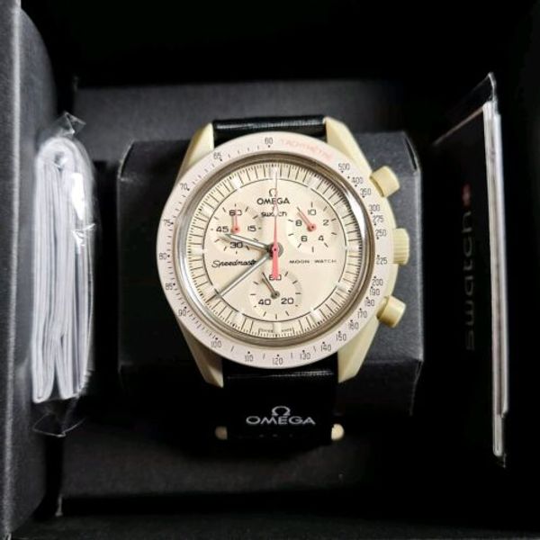 OMEGA x Swatch Speedmaster MoonSwatch "Mission to Jupiter" 42mm - Brand ...