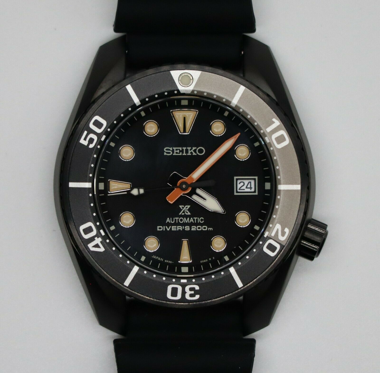 Seiko Prospex Sumo Black Series 200M Divers Limited Edition Automatic ...