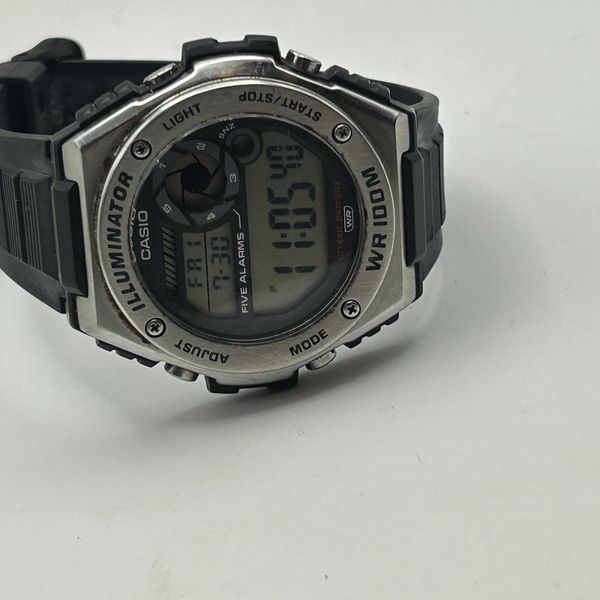 Casio Digital Watch MWD100H *Brand New Battery* 100 Meter WR Black ...