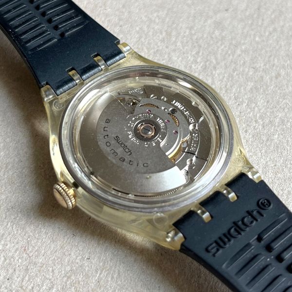 Swatch Automatic SAK 113 "Serti Misterieux", Horoscope Automatic, Silicone Strap | WatchCharts ...