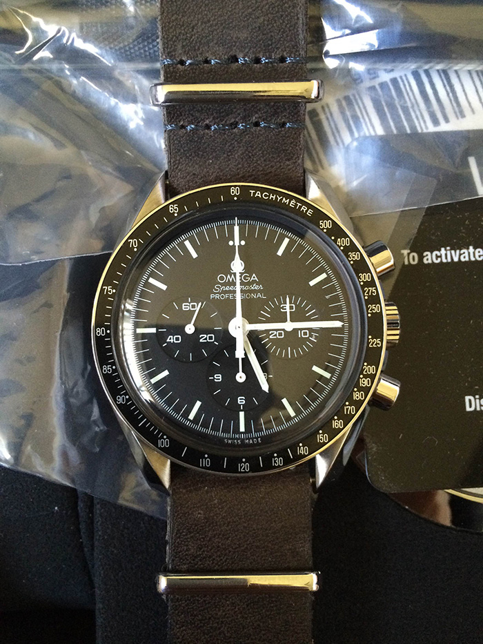 Omega Speedmaster professional + brand new mitsukoshi panda dial $3100 ...