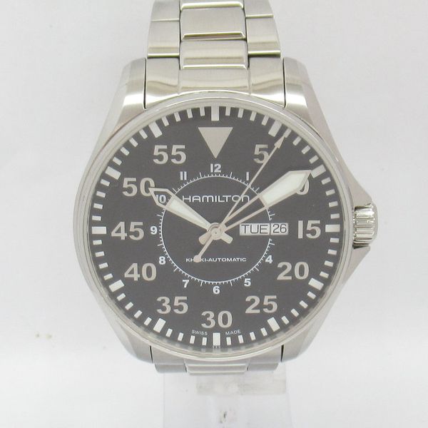 Men's watch [used] HAMILTON Hamilton khaki pilot H647150 automatic ...