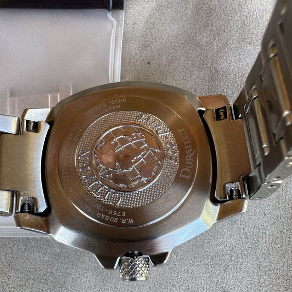 Citizen Promaster Tough Titanium Eco Drive Perpetual Calendar 200M ...