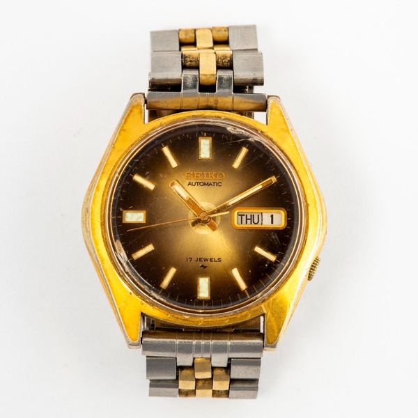 Vintage 1978 Seiko Men's Automatic 7009-8049 Day Date Sunburst Dial ...