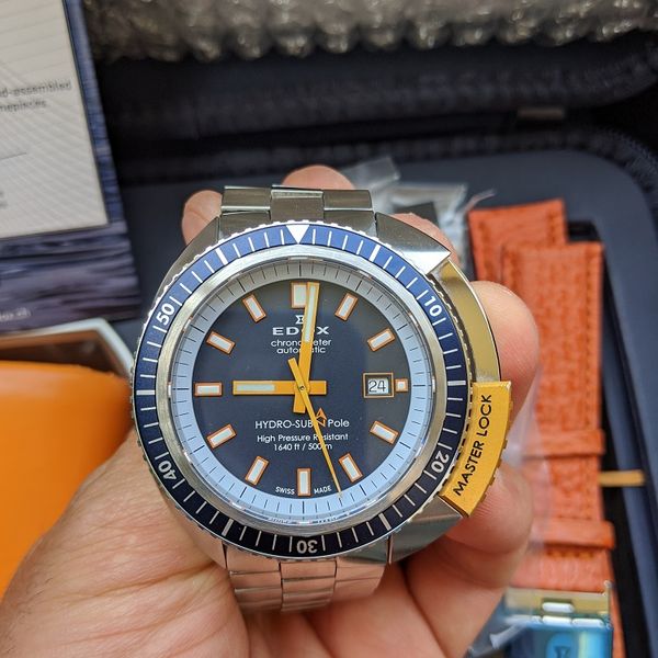 Edox Hydro Sub North Pole LE - Chronometer - $700 | WatchCharts Marketplace