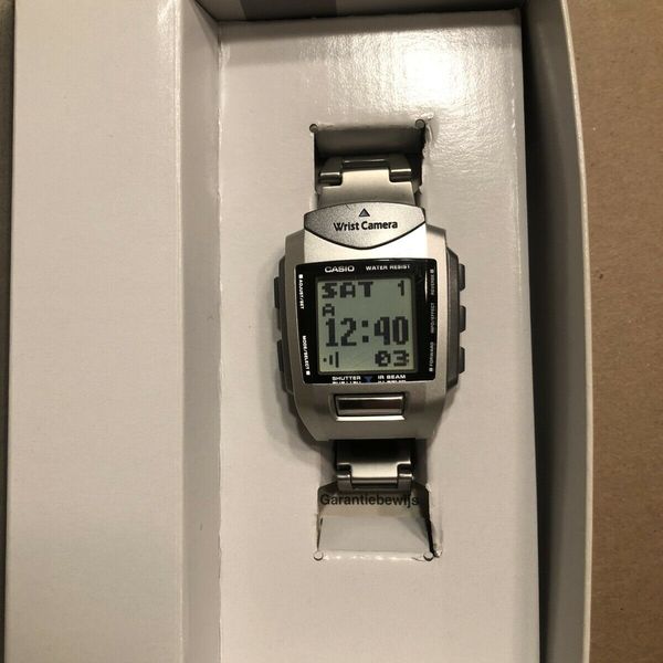 Casio Wrist Camera Visual Databank N78 Module No.2220 rare Watch ...