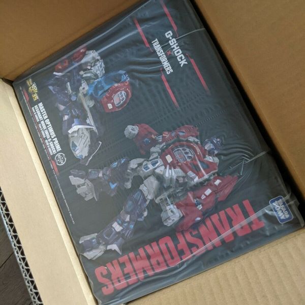 Casio G-shock watch Transformers Dw-6900tf-set Optimus Prime ...