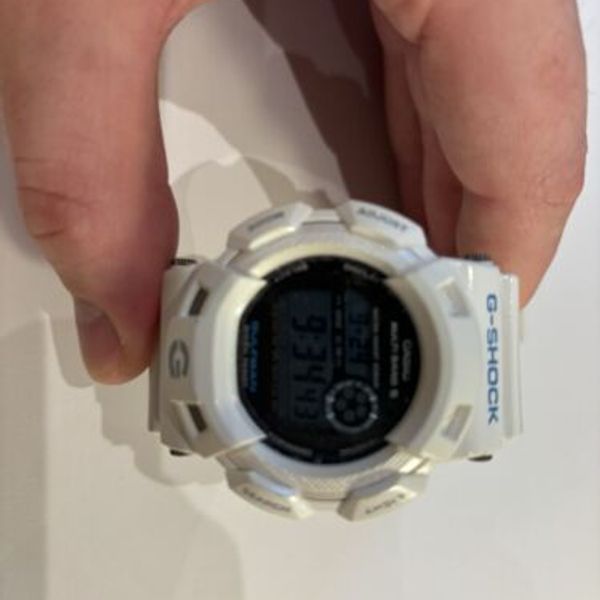 Rare Casio G-SHOCK 3089 GW-9100P Gulfman White | WatchCharts Marketplace