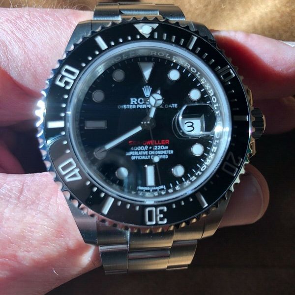 Rolex Sea-Dweller 50th Year Anniversary Ref. 126600 | WatchCharts ...
