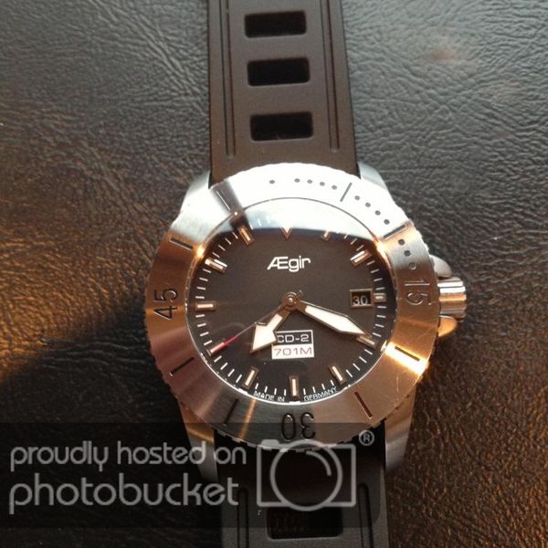 FS: Aegir CD-2 Divers Watch - 1 of 50 - Great Opportunity ...