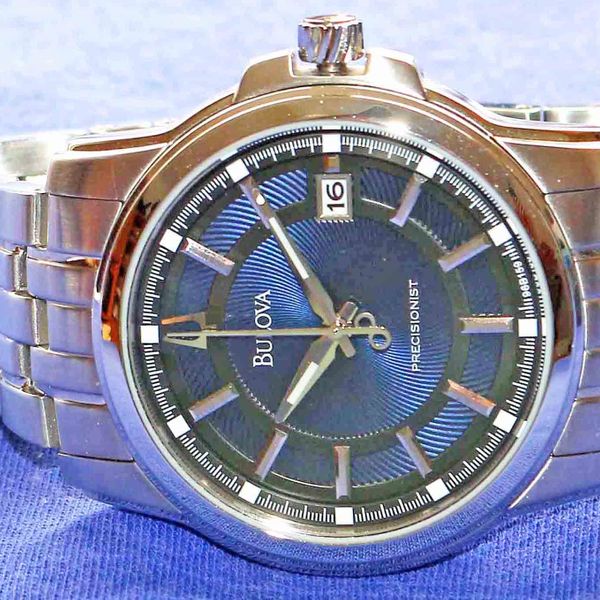 SOLD: Bulova Precisionist Langford High Accuracy Quartz Watch, Model no ...