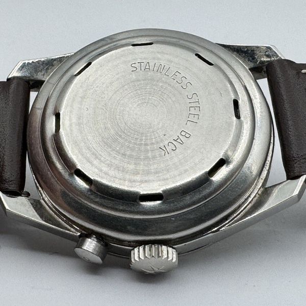Rare 1960's Hamilton Alarm Stainless Steel Original Clean Dial ALL ...