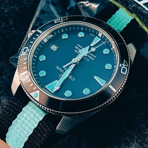 Certina DS Action Swiss Sapphire Divers Automatic 38mm Mens Watch ISO ...