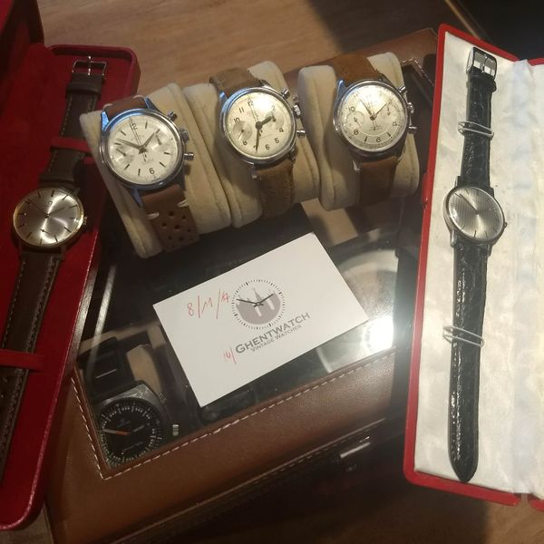 [WTS] Vintage Mutrix 'Triple Star' Chronograph /Steel case/ Pump ...