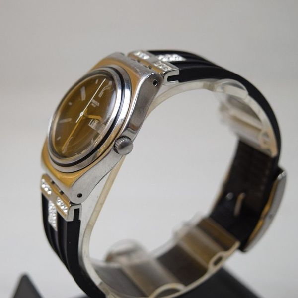 Vintage Collectible SWATCH IRONY Watch Wristwatch Unisex Black Dial ...