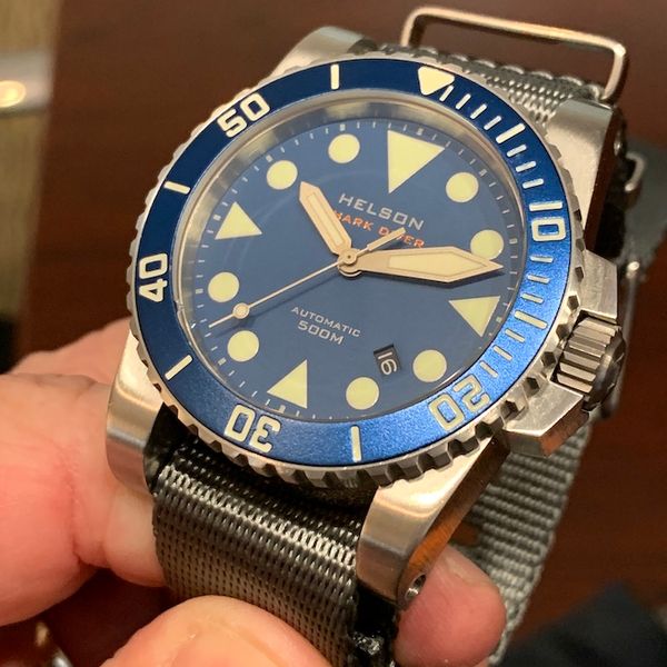 FS: Helson Shark Diver 42 Blue | WatchCharts