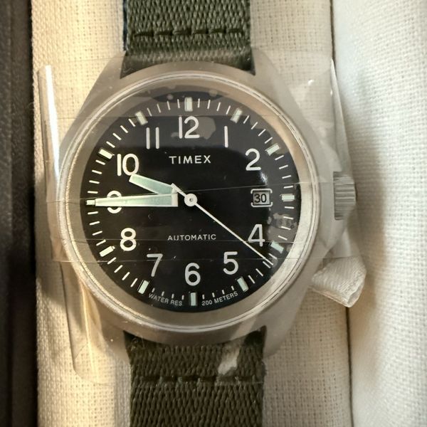 Timex x Huckberry Titanium Auto Field Watch Limited Edition ...