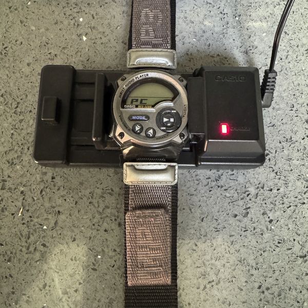 Casio WMP-1 "Wrist Media Player" - MP3 Watch - Vintage Tech - No Box ...