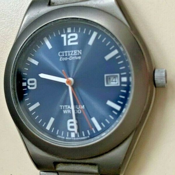 Citizen Eco-drive Titanium Wr100 Model K15885CK | WatchCharts Marketplace