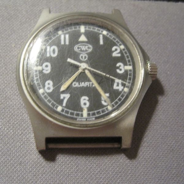 G10 CWC QUARTZ WATCH - SPARES & REPAIRS Ex Military MOD Swiss Made Not ...
