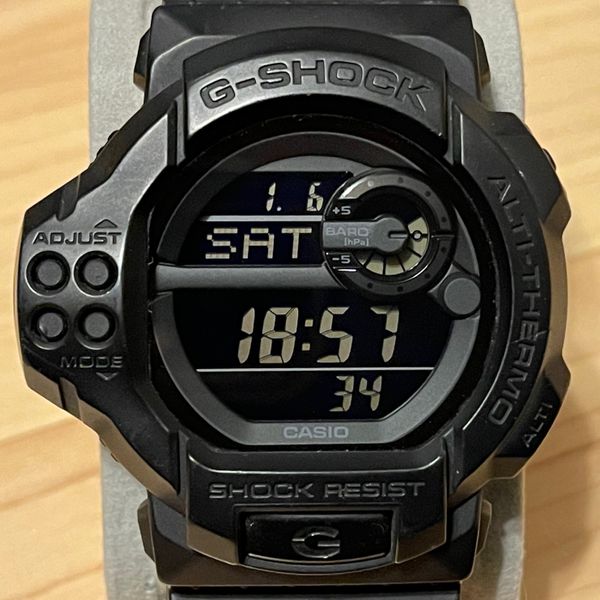 [WTS] Casio G-Shock GDF-100BB-1 Blackout Altimeter Barometer ...