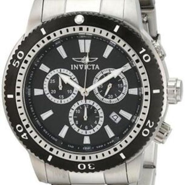 Invicta 1203 Swiss Specialty Chronograph Tachymeter Stainless Steel ...