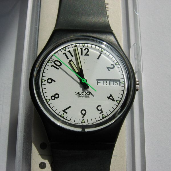 Swatch Gent from 1993 ++ GB727 ++ Classic Cinque ++ Unworn/New ...