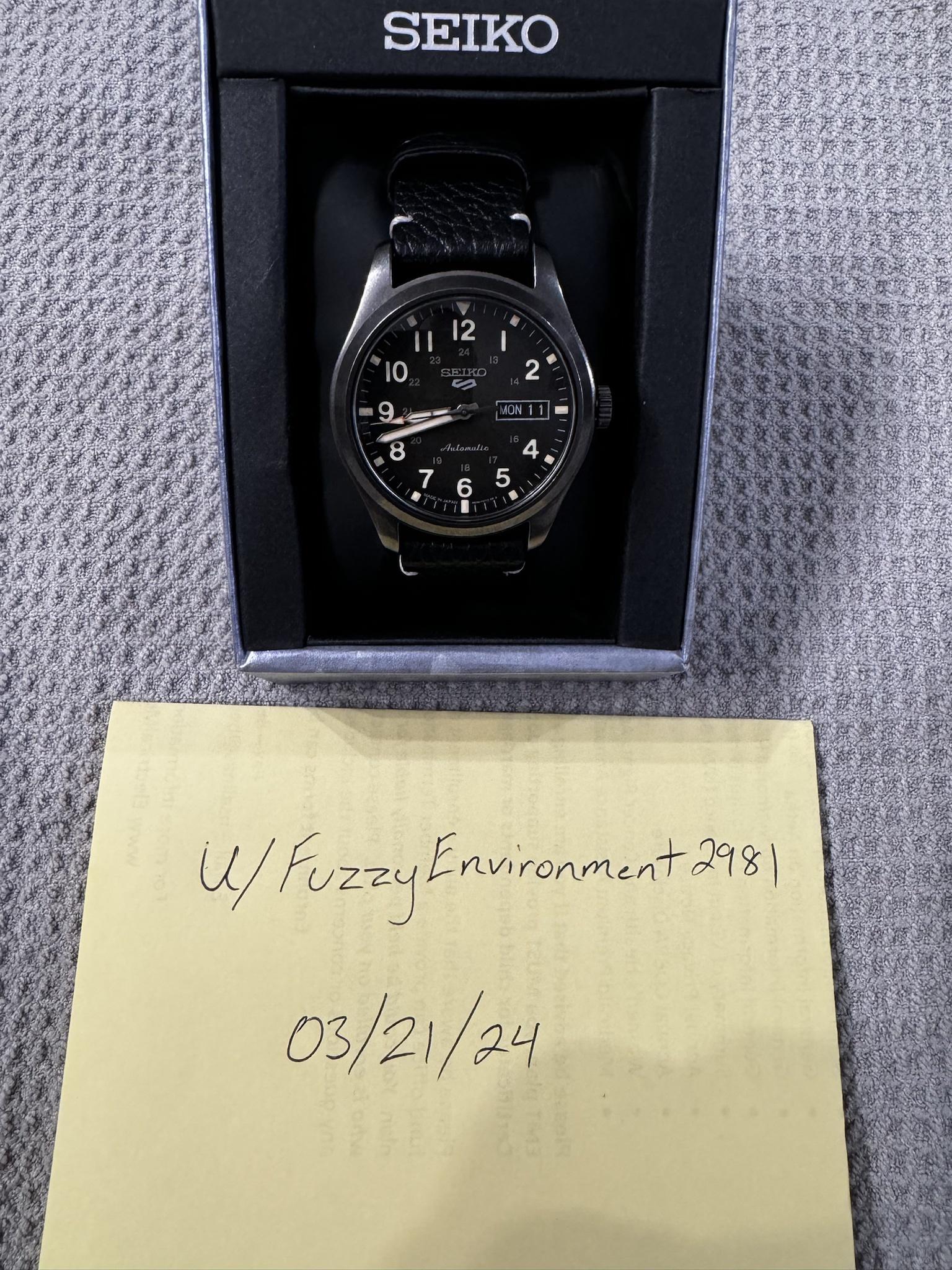 [WTS] SEIKO SRPG41 with original strap | WatchCharts Marketplace