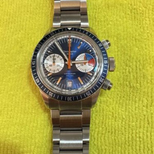 Christopher Ward C65 Chronograph 41 mm Automatic Watch | WatchCharts ...